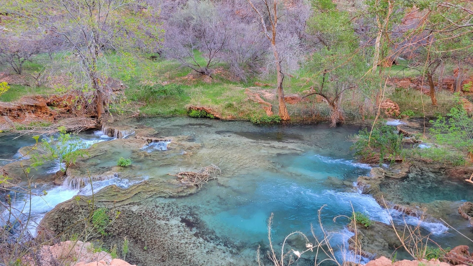 Climbing Down to Mooney Falls and Hiking to Beaver Falls - Retirement ...